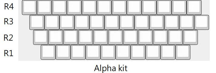 POM Ink Keycaps – Escape Keyboard